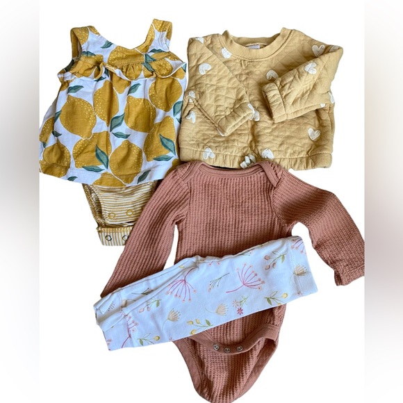 Carter's | One Pieces | 4pc Bundle Of Newborn Clothes | Poshmark